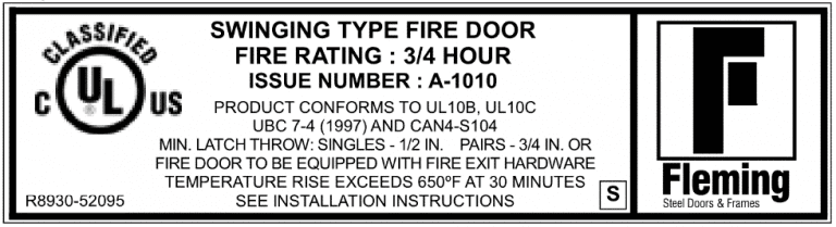 Guide to Temperature Rise Rated Doors - Trillium Architectural Products